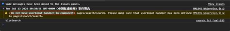 微信小程序 Do Not Have Handler In Component Csdn博客