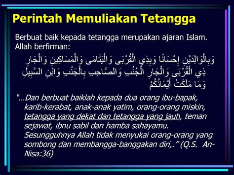 Adab Terhadap tetangga - ppt download