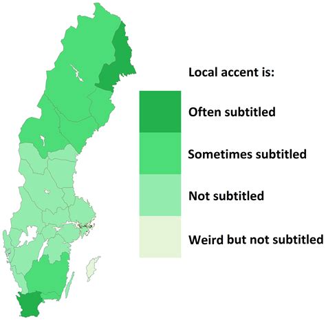 Swedish Province Dialect Subtitle Map Rwestvloams
