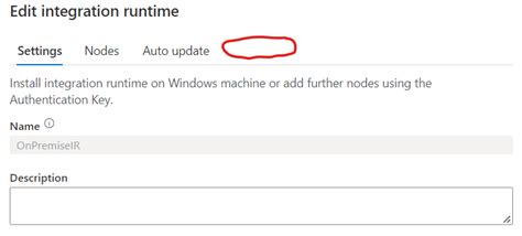 Sharing Tab Not Available For Self Hosted Azure Synapse Integration