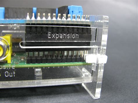 Clear Raspberry Pi Case With Adafruit Pi Plate Support Built To Spec