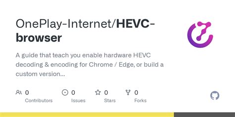 hevc browser readme zh cn md at main · oneplay internet hevc browser