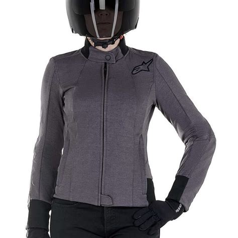 Jaqueta Alpinestars Stella Banshee Feminina Cinza Com Proteção