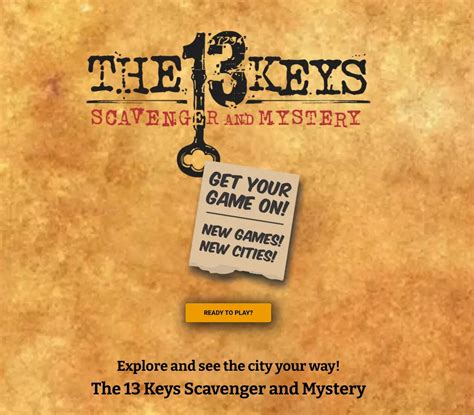 The 13 Keys New Website Is Here
