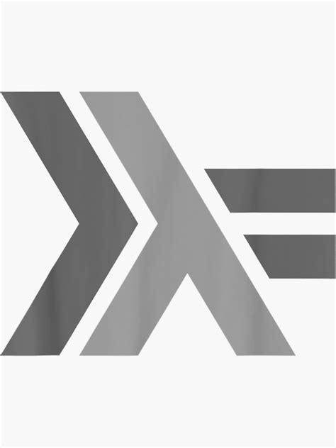 Haskell Programming Language Official Logo Sticker By Tpfn546 Redbubble