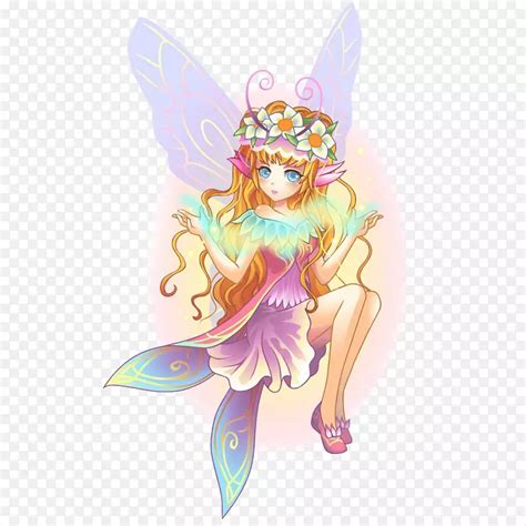 美丽的卡通小花仙png图片素材下载图片编号7342276 Png素材网