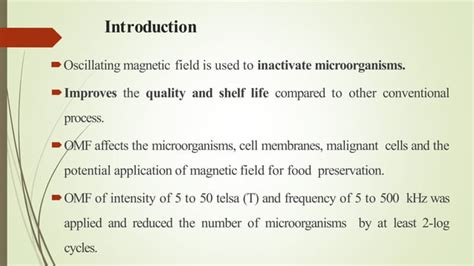 Oscillating Magnetic Field Pptx Chemistry Science
