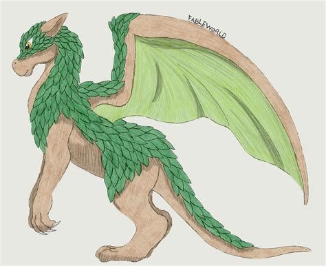 Leaf Dragon By Fableworld On Deviantart