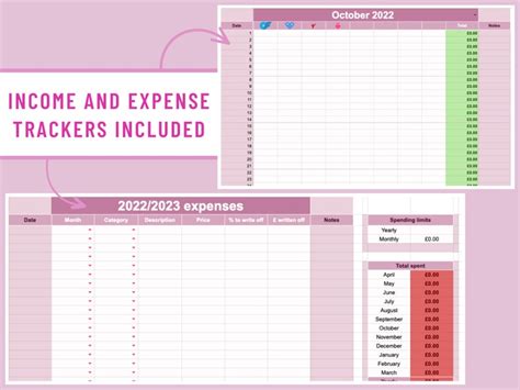 Ultimate Sex Work Income And Expense Tracker Budget For Adult Creators