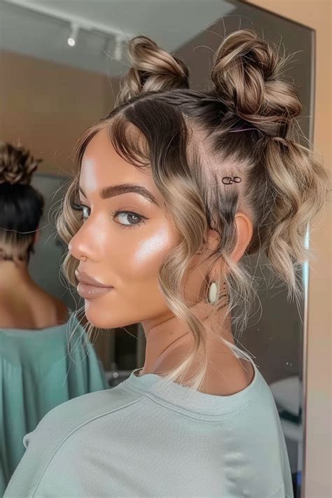 7 Out Of This World Space Bun Hairstyles You Need To Try