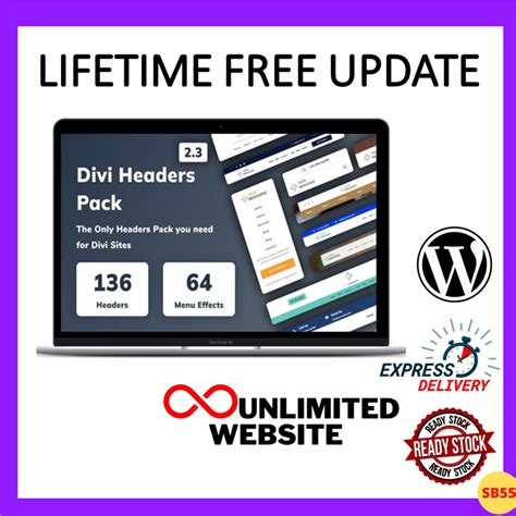 Divi Headers Pack Headers Layout For Divi Theme For WordPress Unlimited Website Latest
