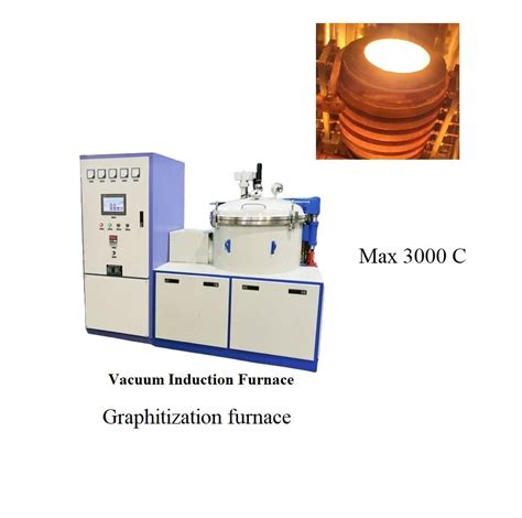 3000 C Graphitization Furnace Vacuum Induction Heating Furnace