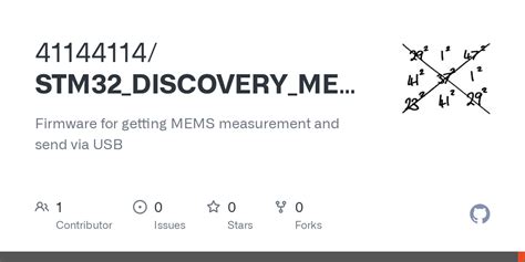 Github 41144114 Stm32 Discovery Mems Firmware Firmware For Getting