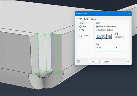 solved help to make corner flange autodesk community