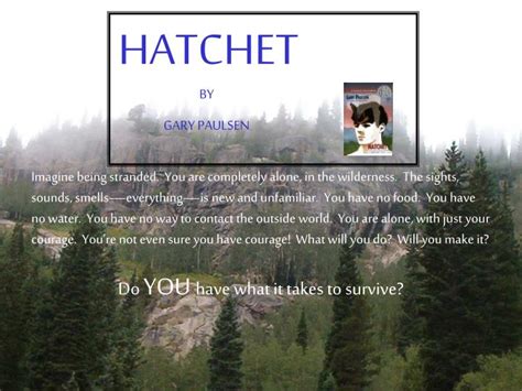 Ppt Hatchet Powerpoint Presentation Free Download Id774405