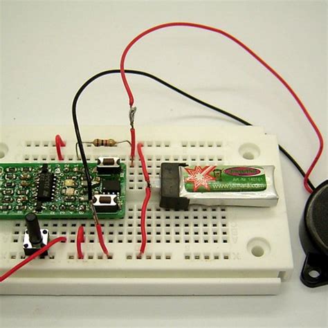 integrating rf led detector with attiny13