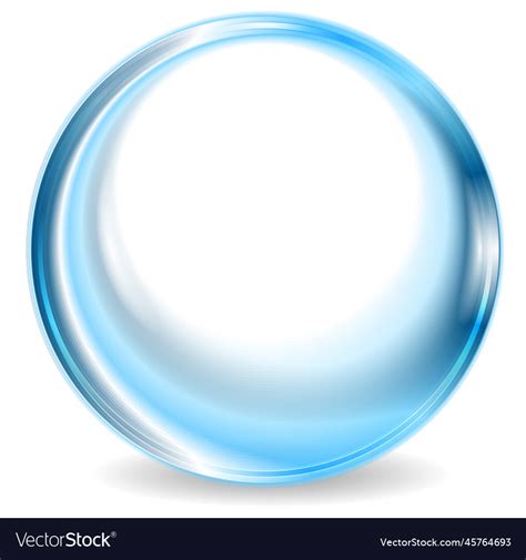 Blue Abstract Circle Shape Design Royalty Free Vector Image