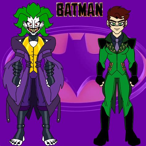 Joker And Riddler By 12ayyu On Deviantart