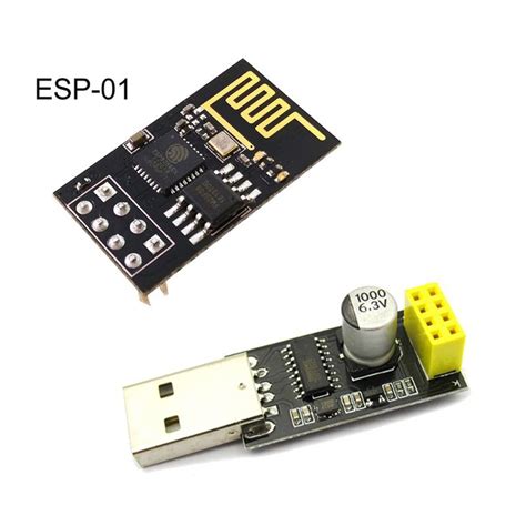 Adaptador Programador Win Esp01 Uart Gpio0 Ch340g Usb Para Esp8266 Esp 01 Ch340g Serial Shopee