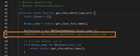 Fixed Fatal Error Uncaught Reflectionexception Method Getsite