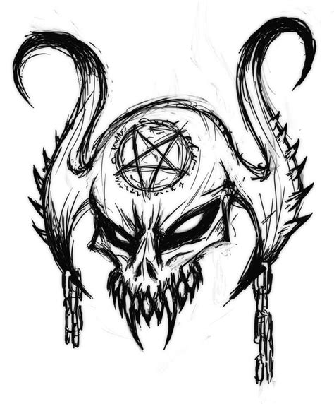 Drawings Of Demons At Brenda Edmonds Blog