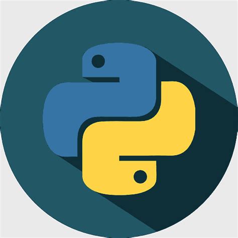 Python Programming Logo Blue And Yellow Python Symbol Professional