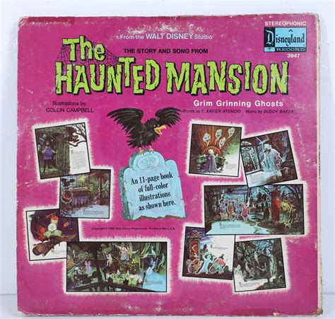 Disneyland Haunted Mansion 1969 Album
