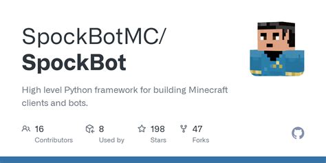 Github Spockbotmc Spockbot High Level Python Framework For Building Minecraft Clients And Bots