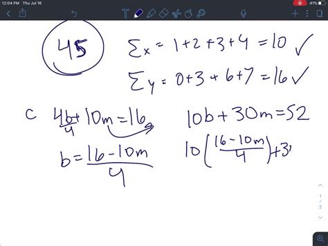 Solvedthis Exercise Shows How To Compute The Slope And The Y