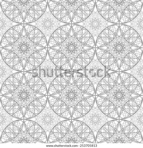 Abstract Geometric Flat Seamless Background Vector Stock Vector Royalty Free