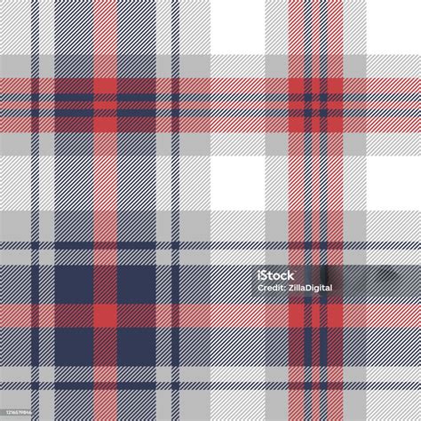 원활한 체크 격자 무늬 패턴 벡터 플란넬 셔츠 담요 이불 커버 또는 기타 여름 가을 겨울 섬유 인쇄를위한 파란색 회색 빨간색 흰색의 스코틀랜드 타탄 격자 무늬 큰 배경 0