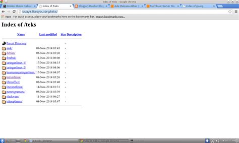 Membuat Server File Sharing Sendiri W