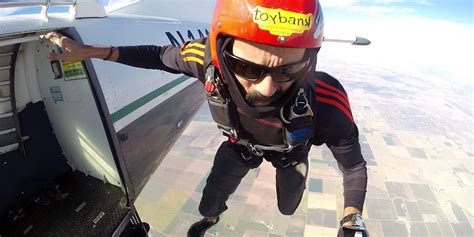 Sajid Chougle Skydiver Base Jumper Wingsuit Flyer