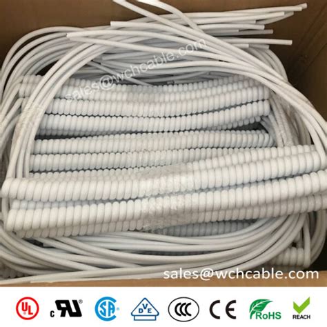 Ul20549 Tpee Pur High Temperature Resistant Spring Cable Lszh Cable