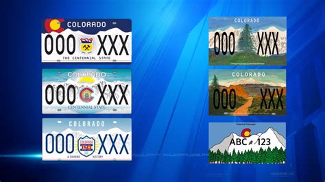 See The Entries For Colorados 150th Anniversary License Plate Contest