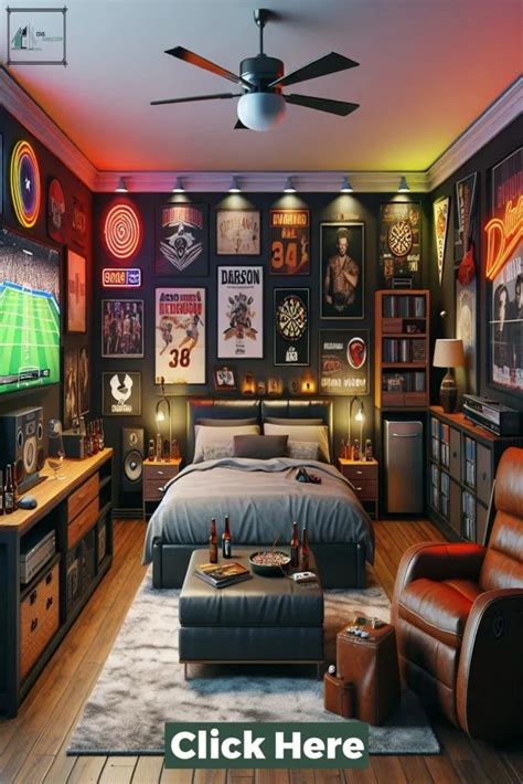 Ultimate Guide To Creating The Perfect Man Cave Bedroom 32 Ideas For A