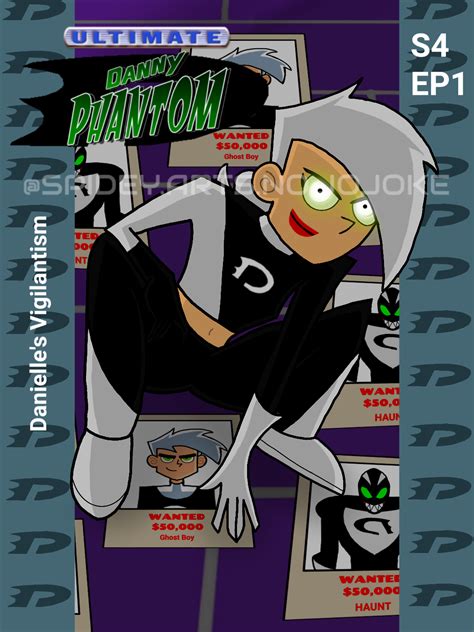 Ultimate Danny Phantom Comic Cover Night Edition By