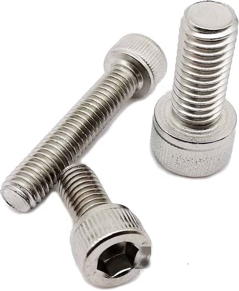 Bulloni Acciaio Inox 5 8 Dtgn 2 56x3 8 Viti A Testa Cilindrica 200pz