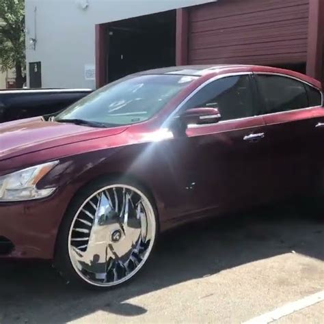 Nissan Maxima On 26 Dub Floaters By Coast 2 Coast Customs Youtube