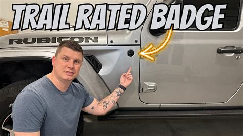 Level Up Your Jeep Easy Jeep Trail Rated Badge Replacement Guide