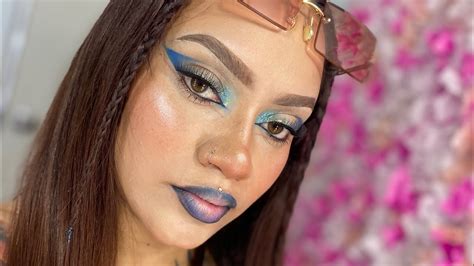 Tutorial De Maquillaje Recreando El Makeup De Yeri Mua🥰💙 Makeup