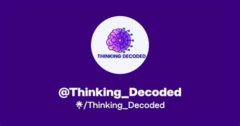 Thinkingdecoded Instagram Linktree