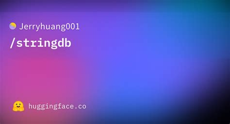 Jerryhuang001stringdb · Datasets At Hugging Face