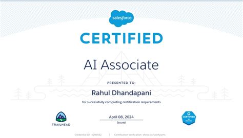 Salesforce Certification Ai Associate Einstein