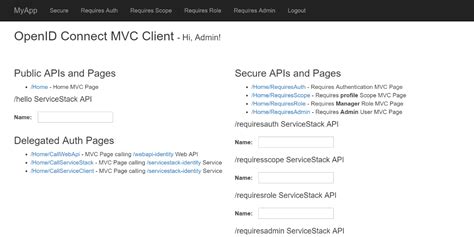 GitHub NetCoreTemplates Mvcidentityserver NET MVC App With ServiceStack And