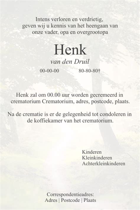 Rouwkaarten Voorbeelden Bekijk Ontwerpen Mycardsrouwkaartennl