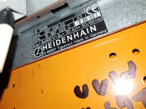 Heidenhain Fault Finding And Error Diagnoses At Eec Ltd Authorised Uk