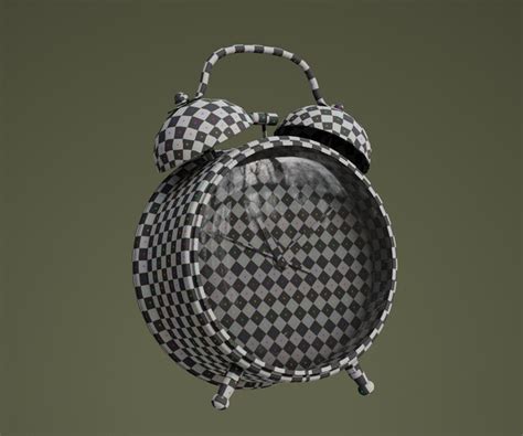 Artstation Alarm Clock Gameready Game Assets