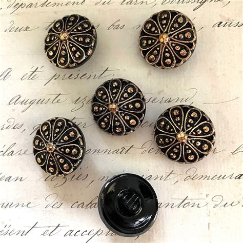 Glass Buttons Etsy