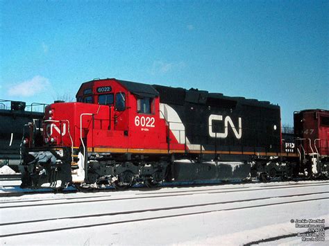 Canadian National Railway Cn Sd38 2 Sd40 Sd40u And Sd40 2w